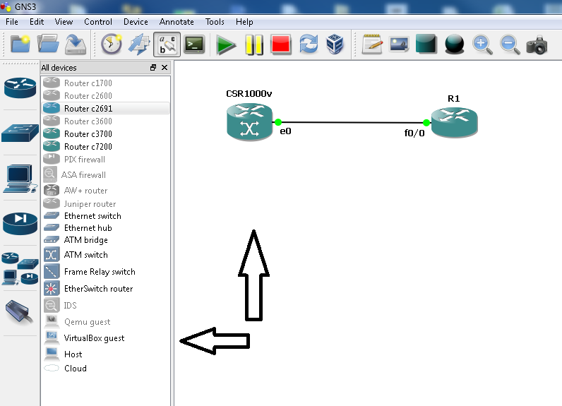 CSR1000v on GNS3 – CCIE #49534